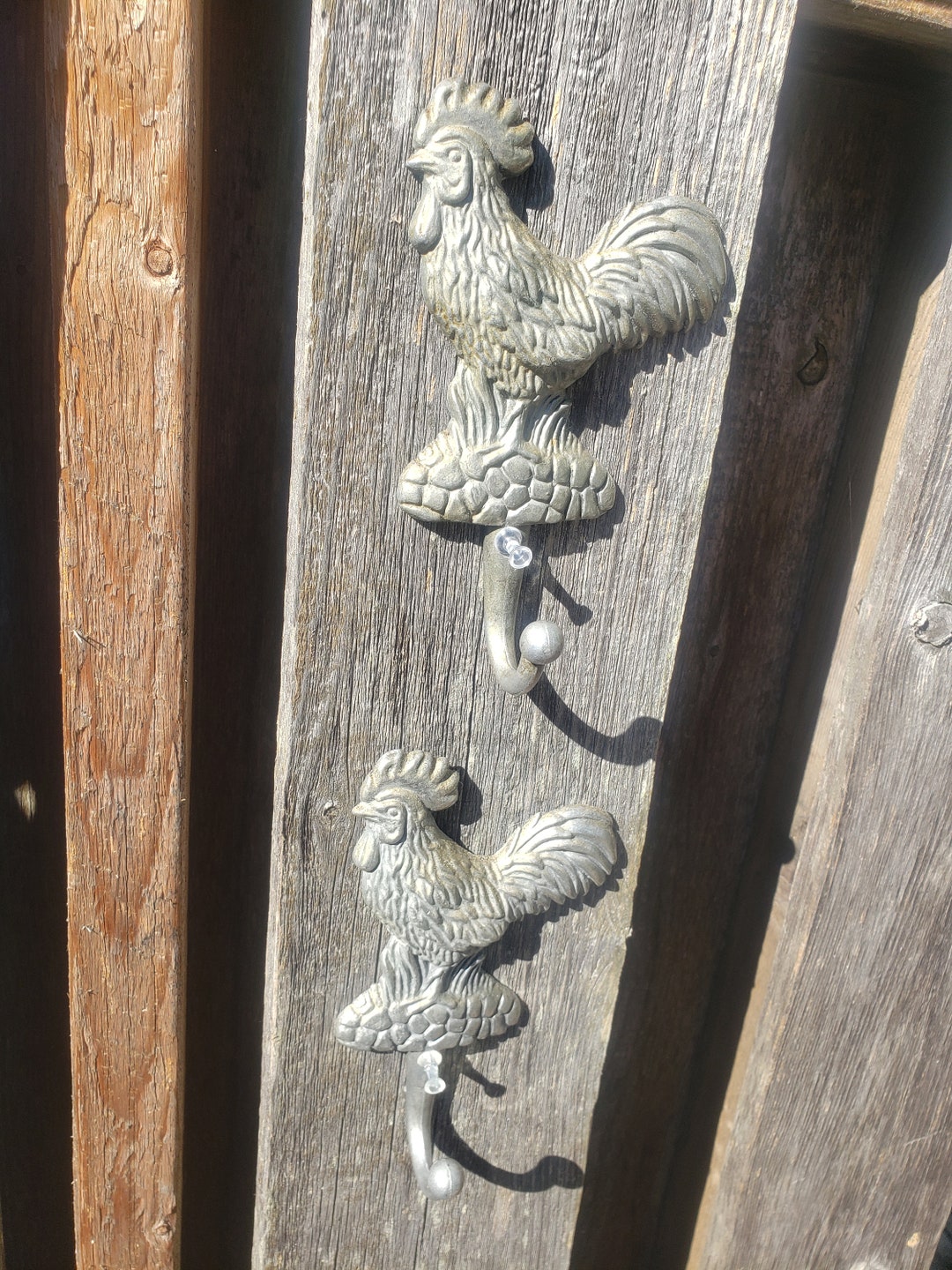 ROOSTER HOOKS - Etsy