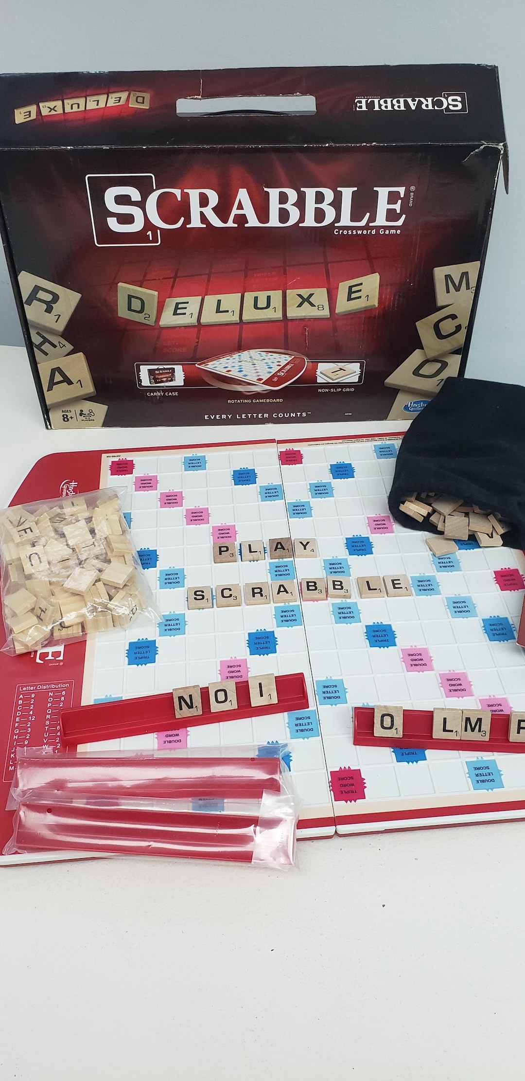 Rotating SCRABBLE BOARD GAME - Etsy