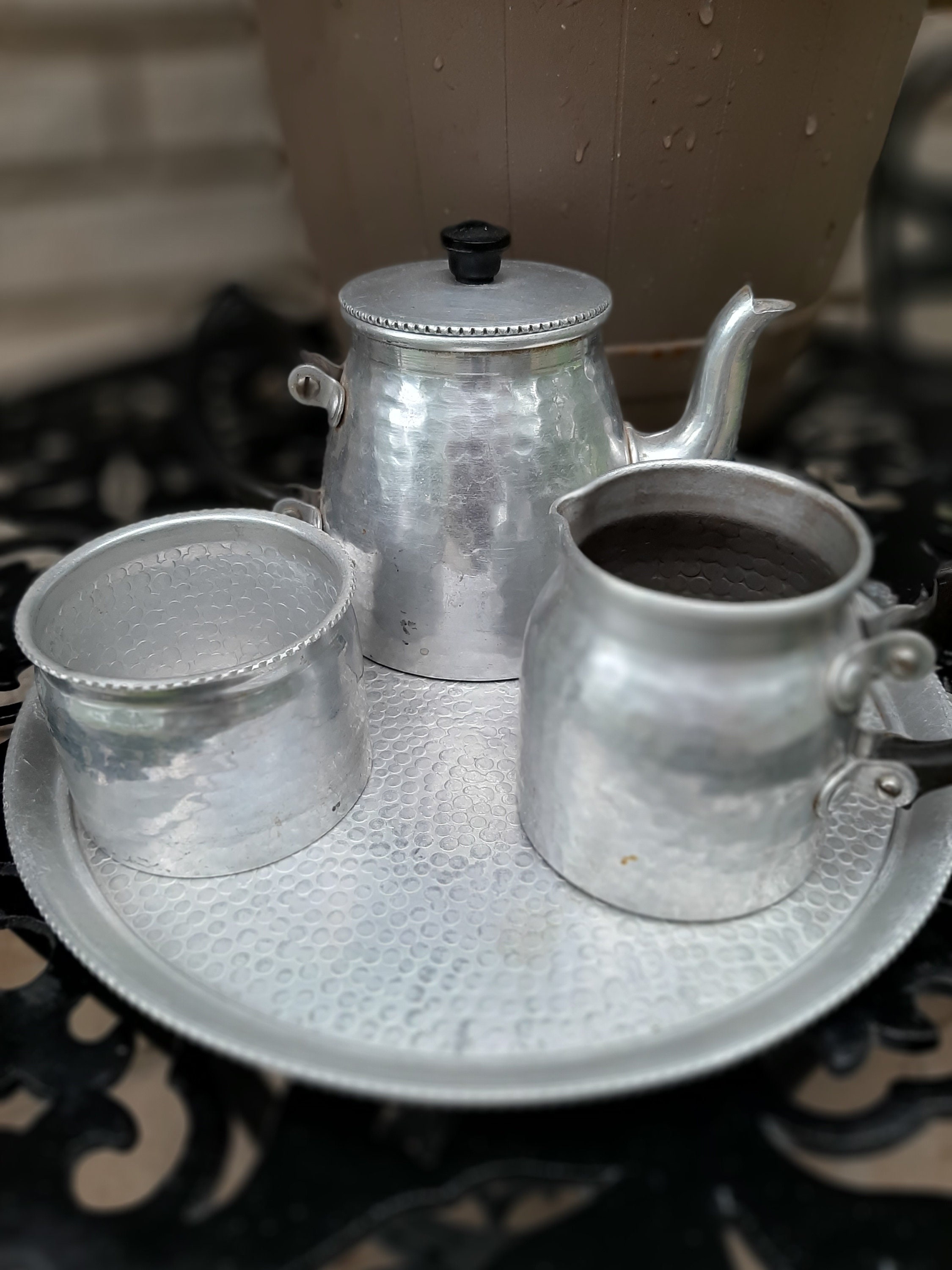 Aluminum Works Tea Set Sona Wear Stratford-o-avon England - Etsy