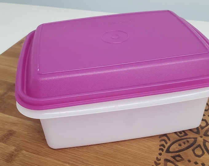 1980s Tupperware Freeze N Save Container - Half Gallon Ice Cream Keeper ...