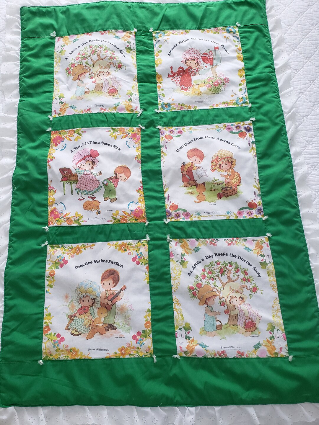 Holly Hobbie Quilt Topper by Susanna - Etsy