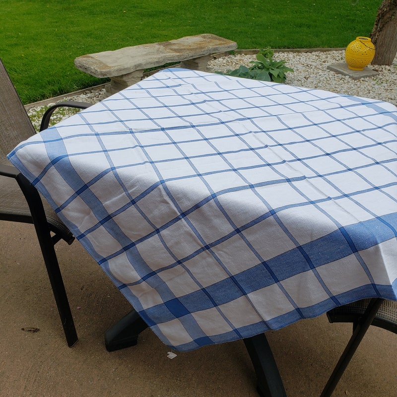 Plaid Tablecloth - Etsy