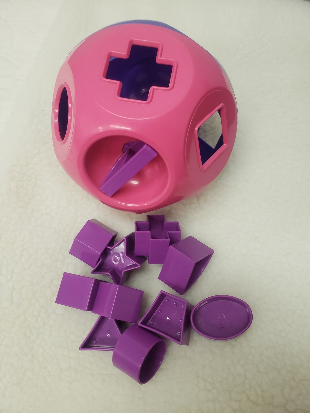 Tupperware Shape Toy - Etsy
