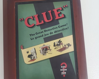 Editable Clue Board Game Template - Etsy