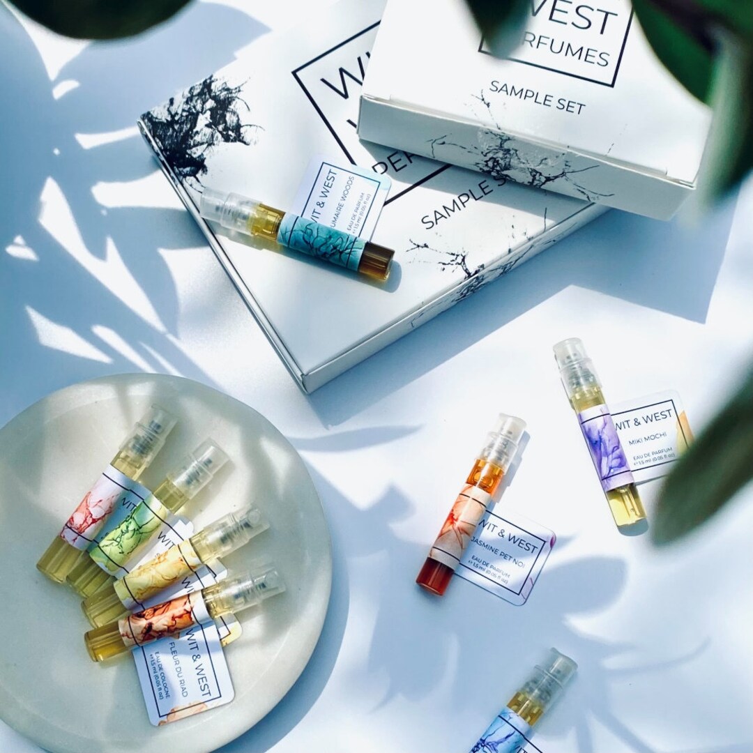 Wit & West Perfumes Signature and Cologne Sample Set 100% - Etsy