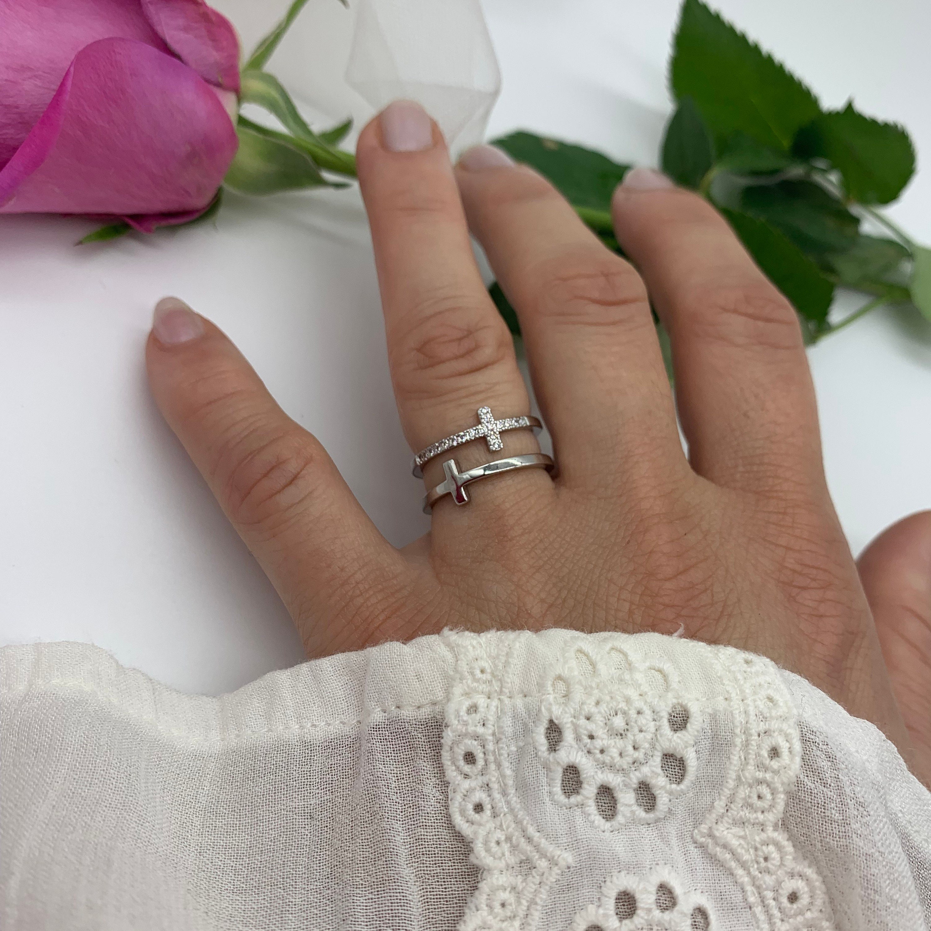 Cross rings for sale store