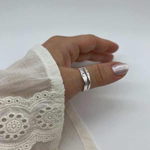 Silver Thumb Ring - Etsy