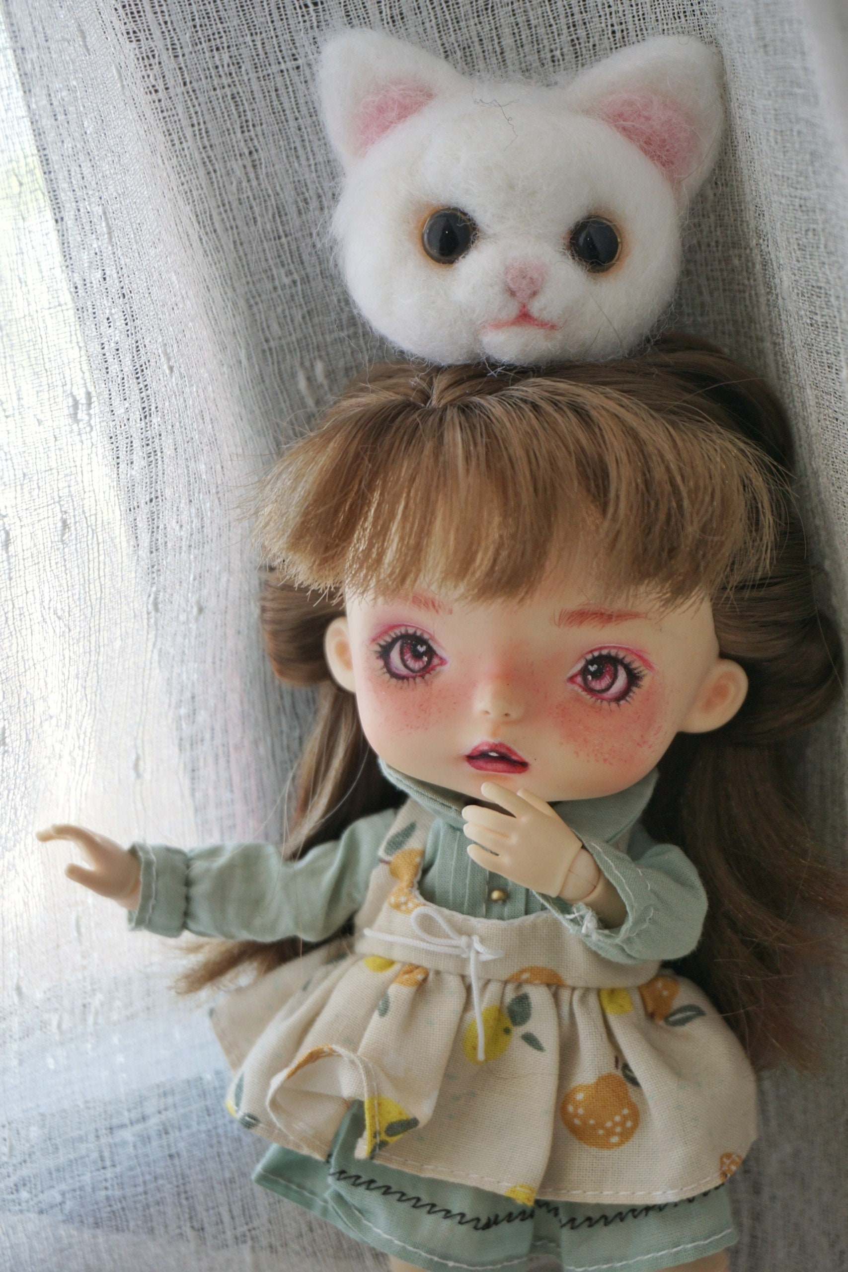Art Dolls Monst Xiaomi Ooak Cute Doll with full-articulated body cute ...