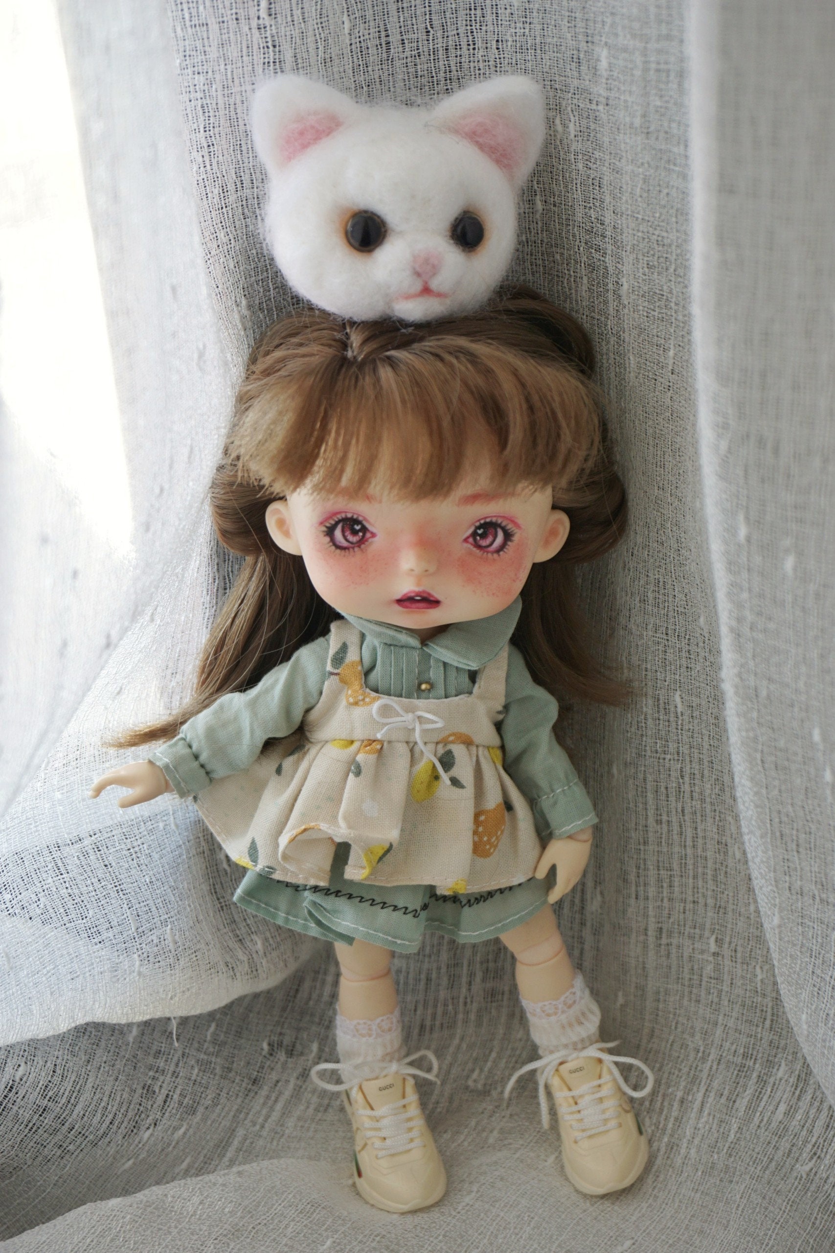 Art Dolls Monst Xiaomi Ooak Cute Doll with full-articulated body cute ...