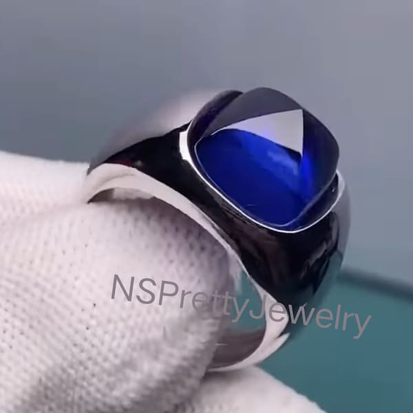 Silver Pyramid Ring - Etsy