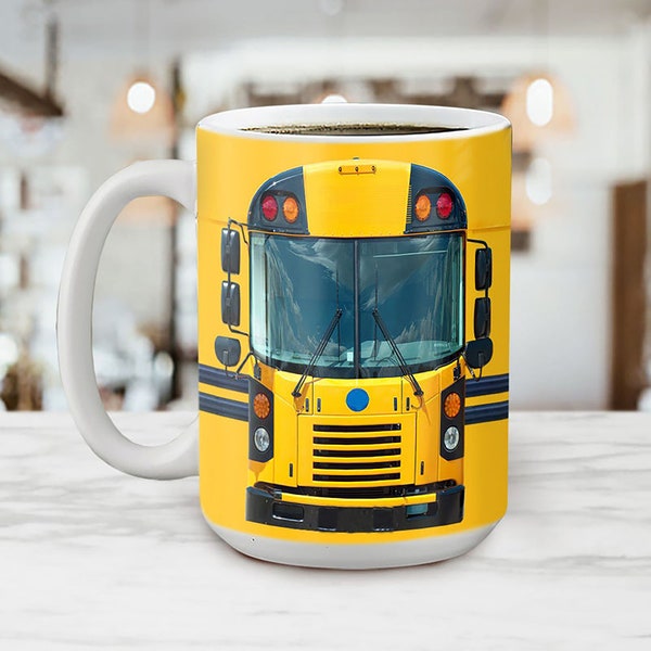 Ceramic School Bus - Etsy