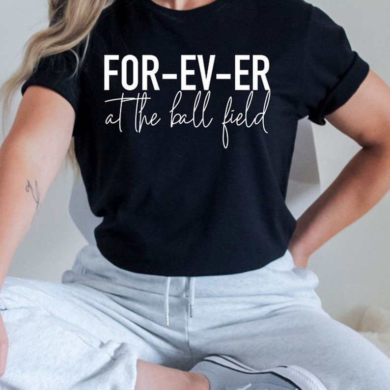 Forever at the Ball Field Shirt | Funny Baseball Shirt | Baseball Shirt ...
