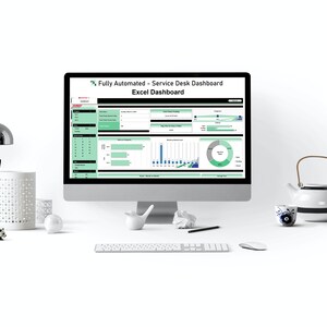 Service Desk Dashboard: Incident & Ticket Tracker (excel Dashboard) - Etsy