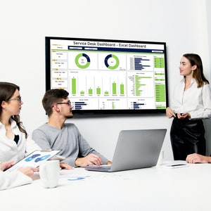 Excel Dashboard: Incident Management, Service Desk, Pallet Tracker - Etsy
