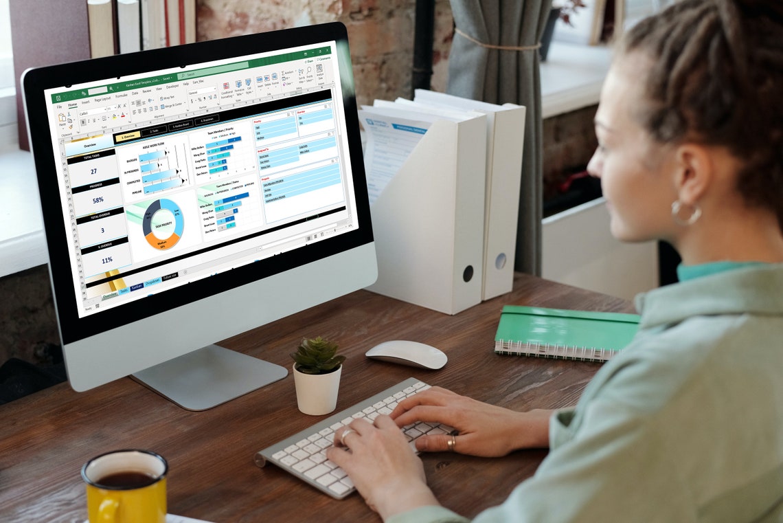 Ultimate Agile Project Management Dashboard - Automated KANBAN - Excel ...