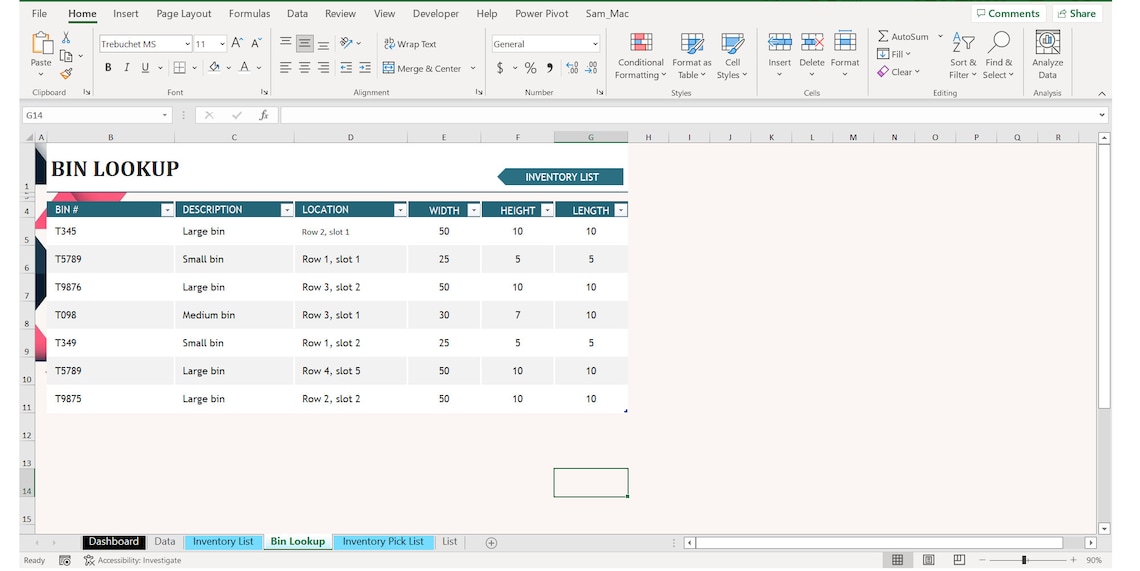 Inventory & Warehouse Management Excel Dashboard (digital Download) - Etsy