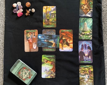 Tarot Reading Mat - Etsy