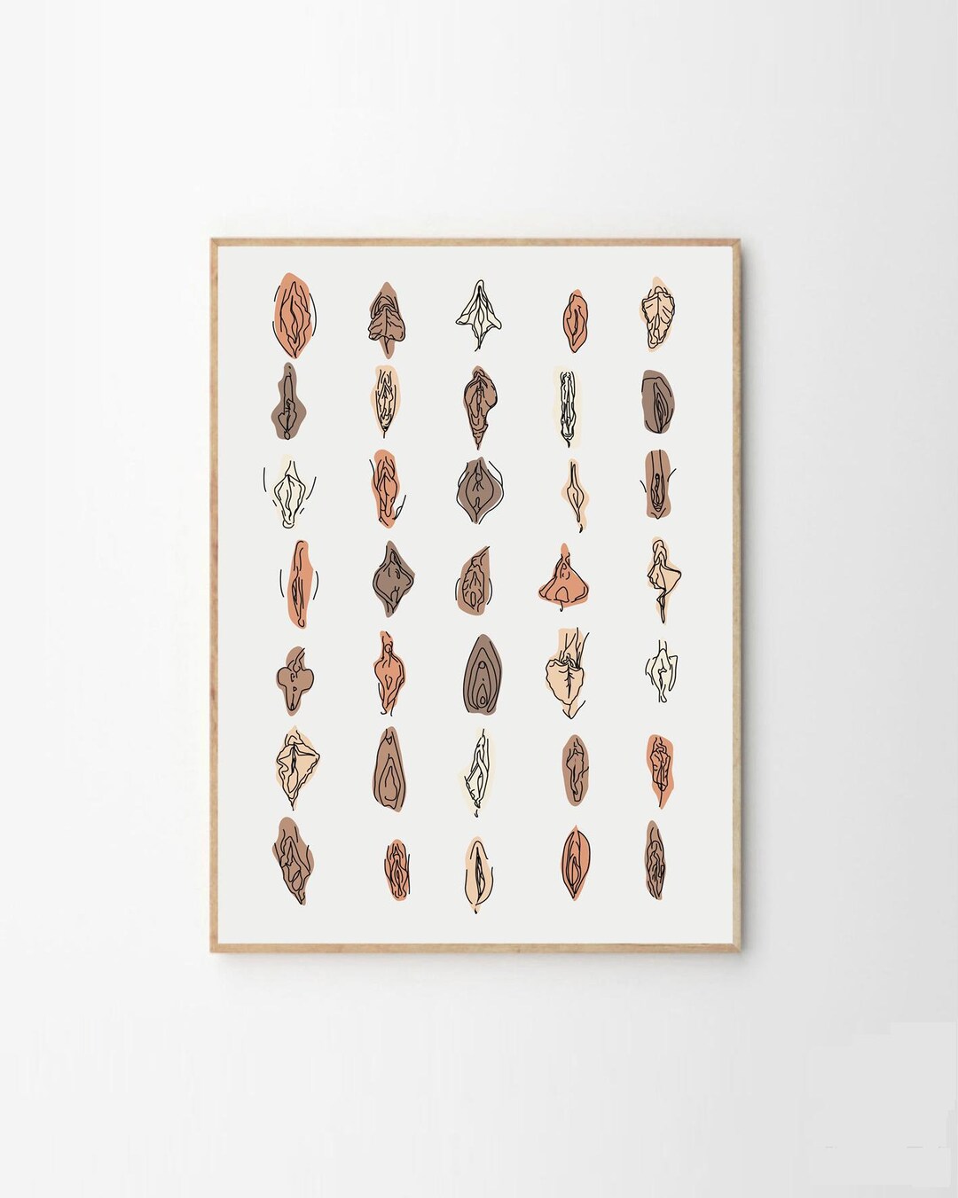 Funny Bathroom Art, Cheeky Bathroom Art, Feminine Art Print Collage ...