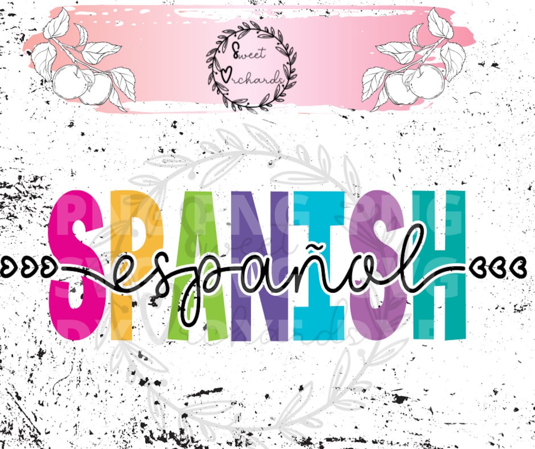 Spanish/español SVG/PNG/DXF - Etsy