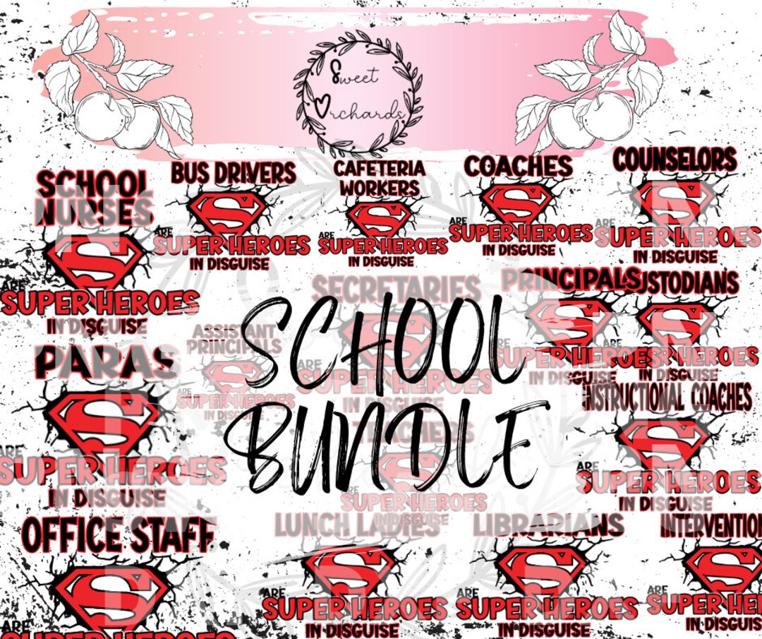 School Bundle PNG/SVG/DXF File - Etsy