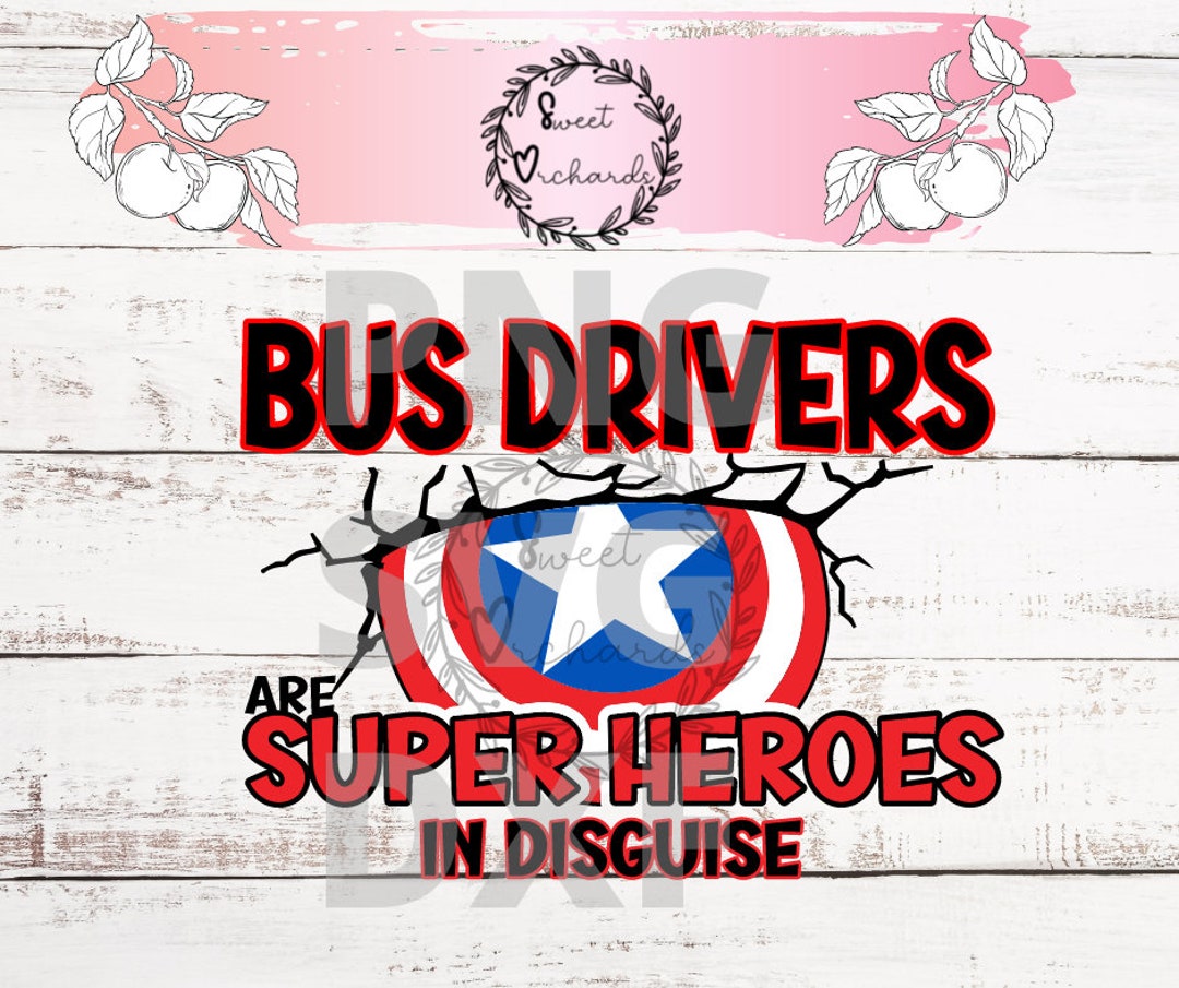 Bus Drivers PNG/SVG/DXF File - Etsy