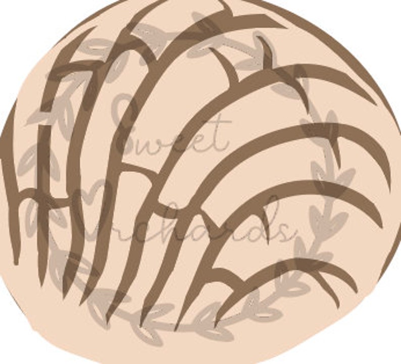 Conchas Pan/bread / Pan Dulce SVG / PNG / DXF | Etsy