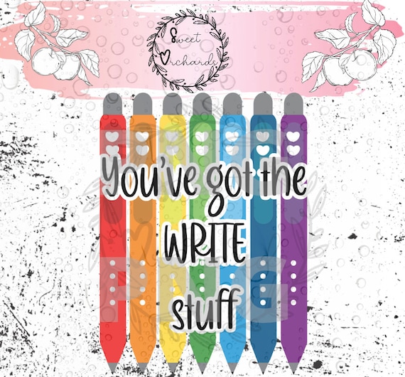 Gel Pens Clipart PNG File - Etsy