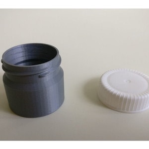 Milk Cap Wide Container. STL File for 3D Printing - Digital Download ...