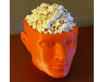 Bowl of Popcorn Stl for 3d Print - Etsy