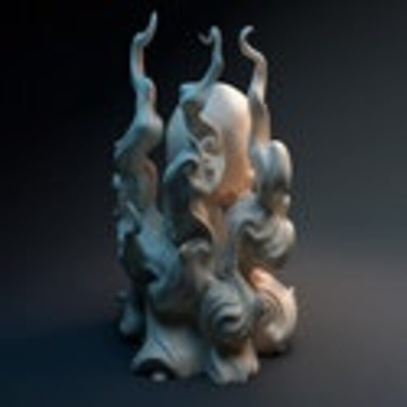 Demilich - D&d Miniature. STL File for 3D Printing - Digital Download ...