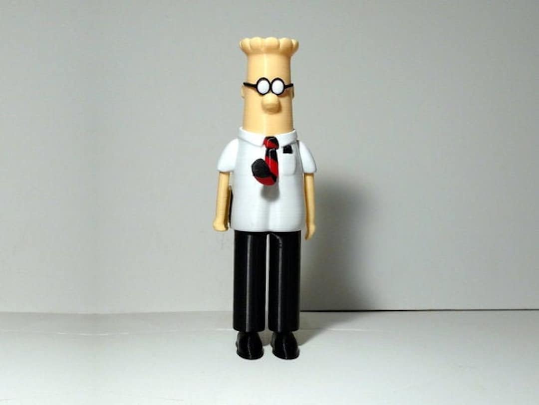 Dilbert. STL File for 3D Printing - Digital Download. - Etsy