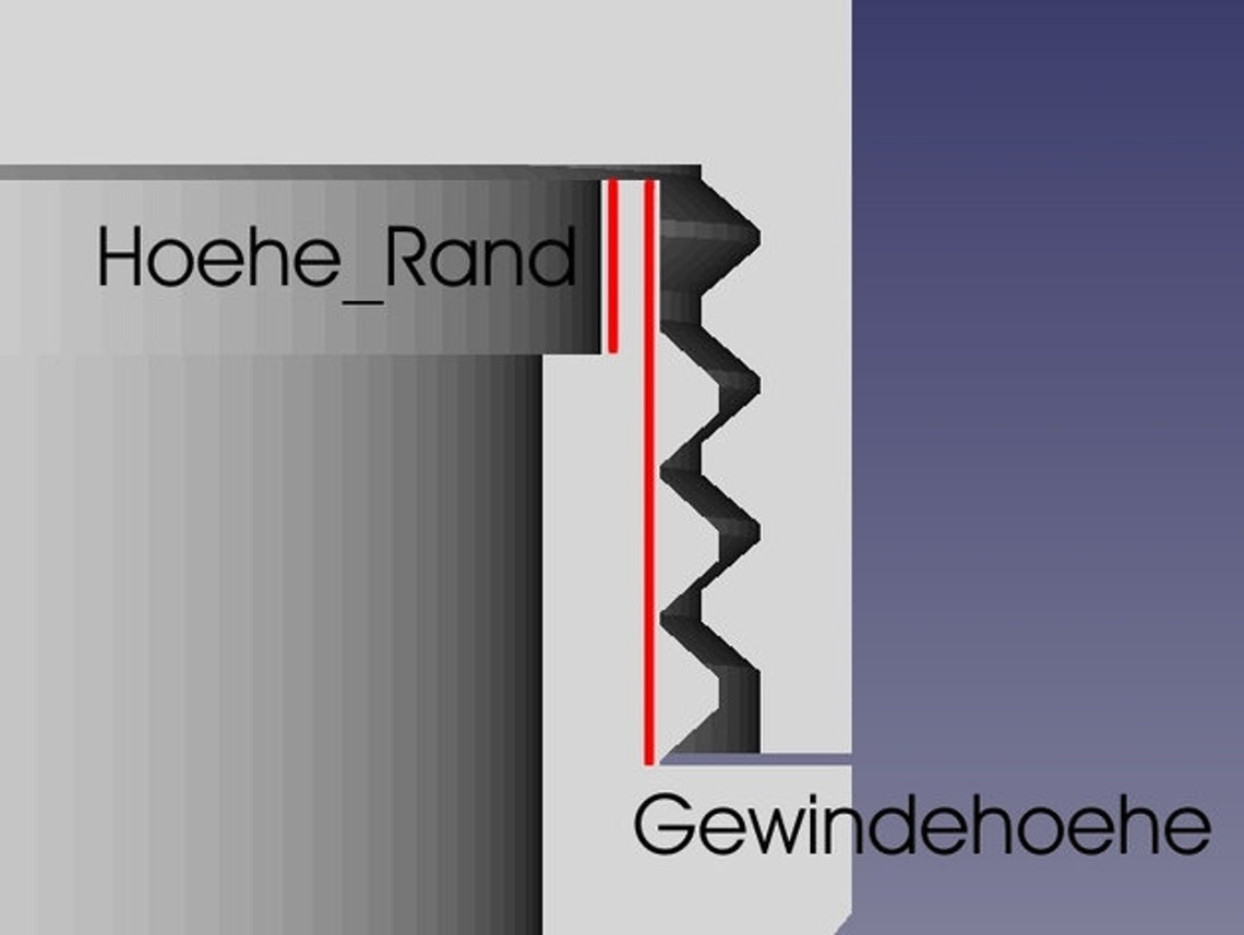 Customizable Round Box With Threaded Lid. STL File for 3D - Etsy