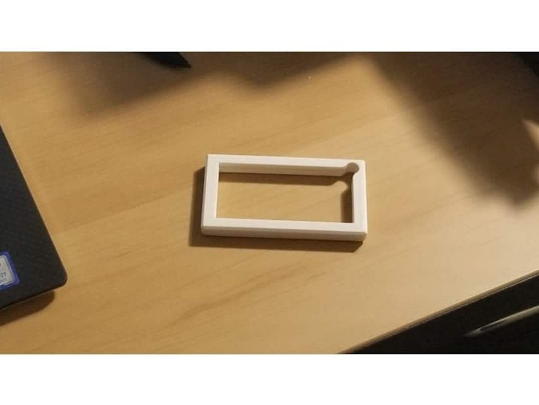 Small Keychain Card Holder. STL File for 3D Printing - Digital Download ...