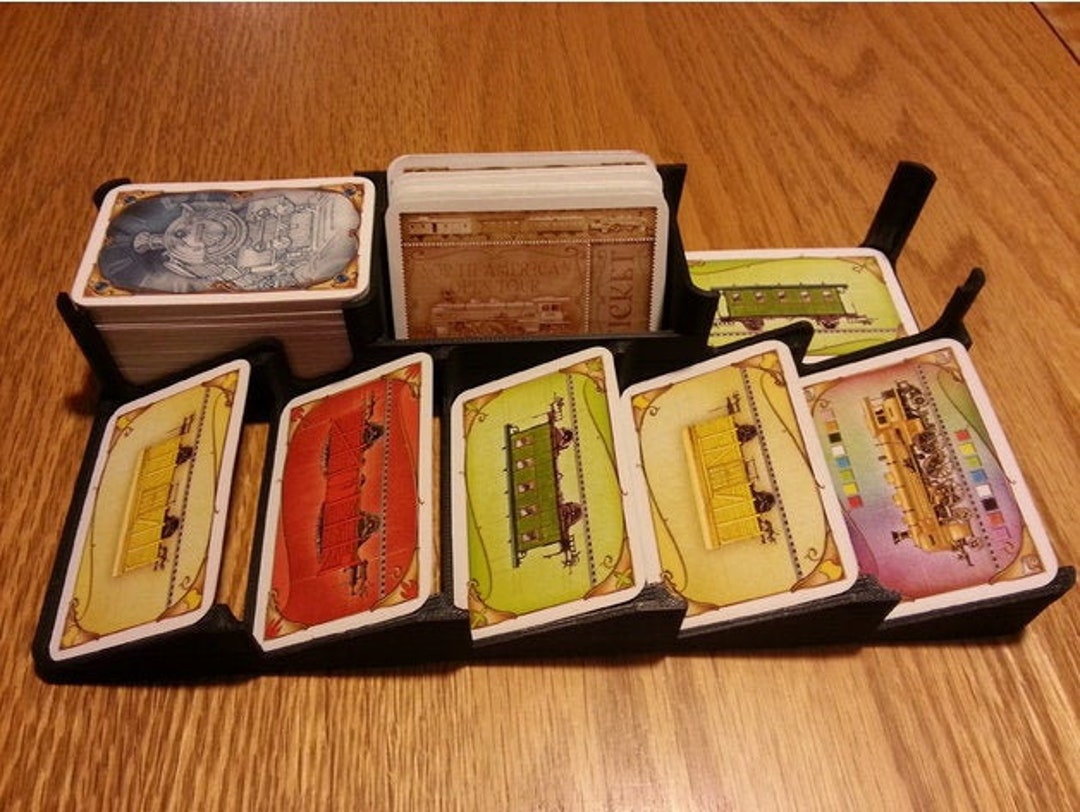 Ticket to Ride Card Tray. STL File for 3D Printing - Digital Download ...