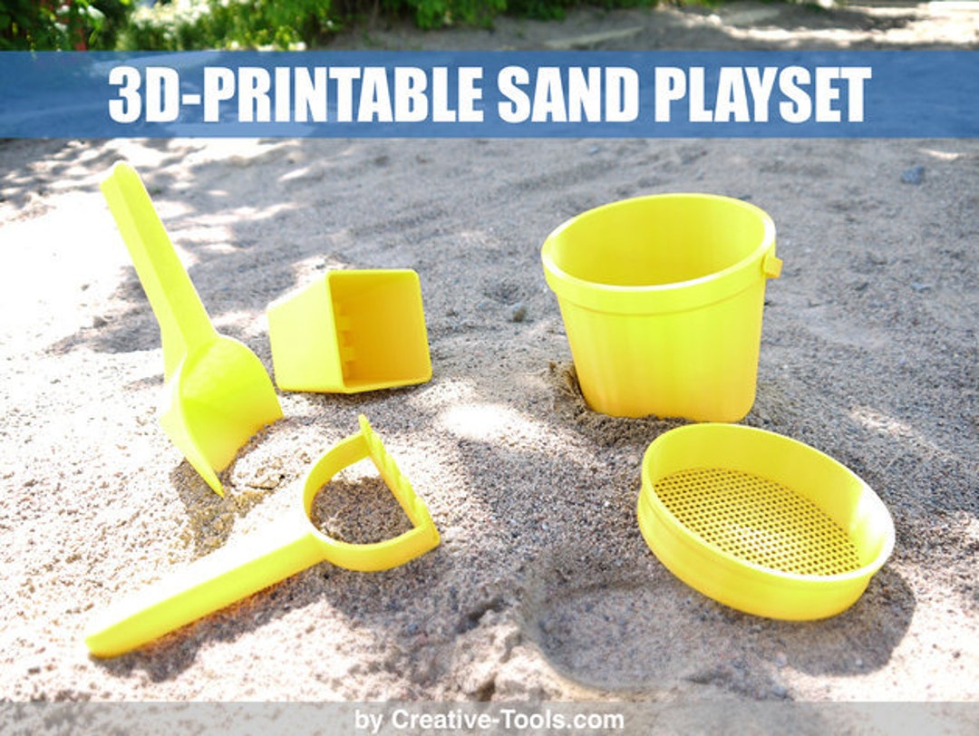 3d-printable Sand Play Set. STL File for 3D Printing - Digital Download ...