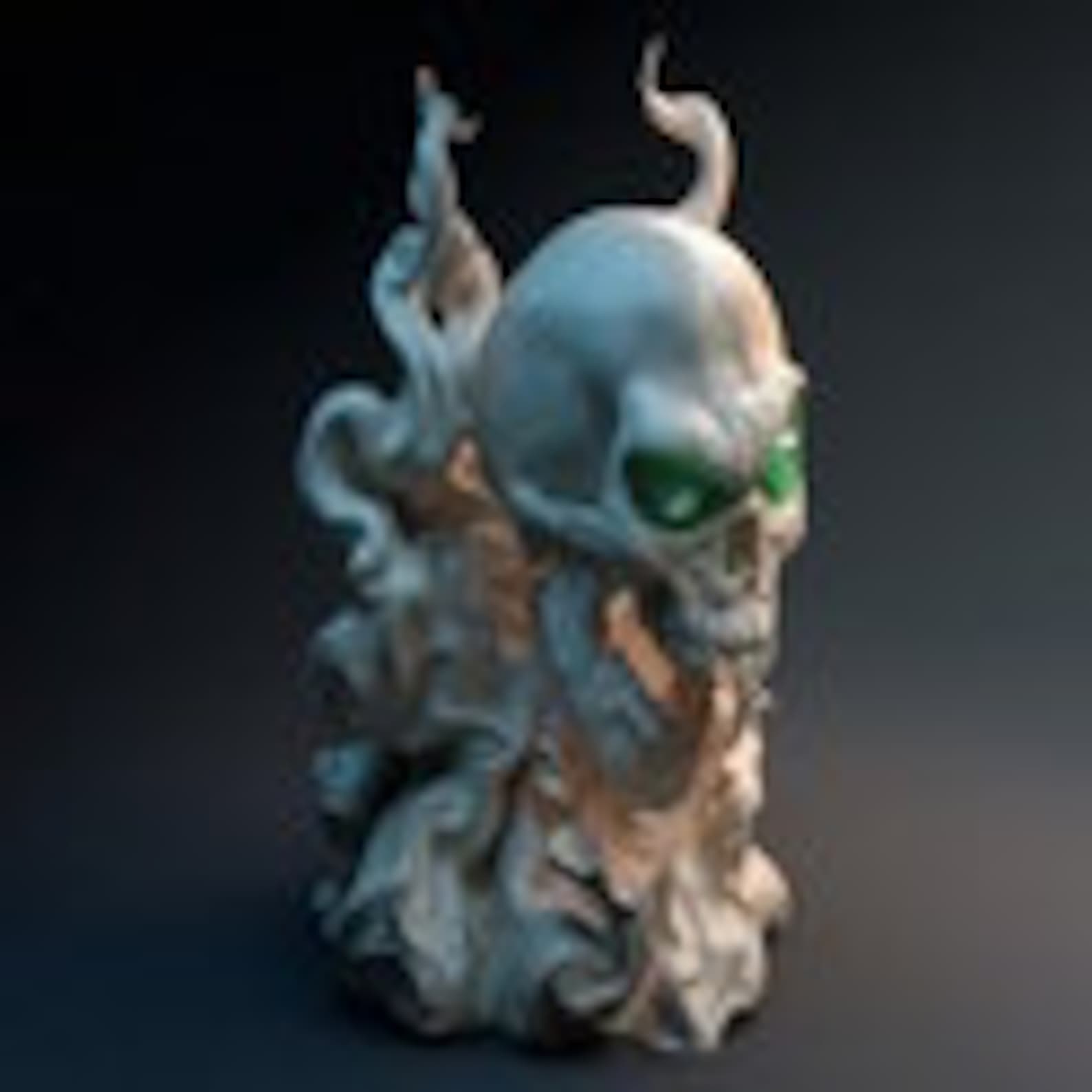 Demilich - D&d Miniature. STL File for 3D Printing - Digital Download ...