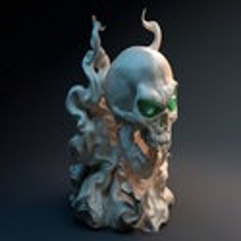 Demilich - D&d Miniature. STL File for 3D Printing - Digital Download ...