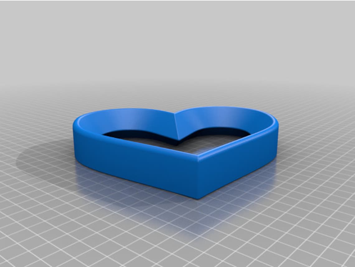 Big Heart . STL File for 3D Printing Digital Download. - Etsy