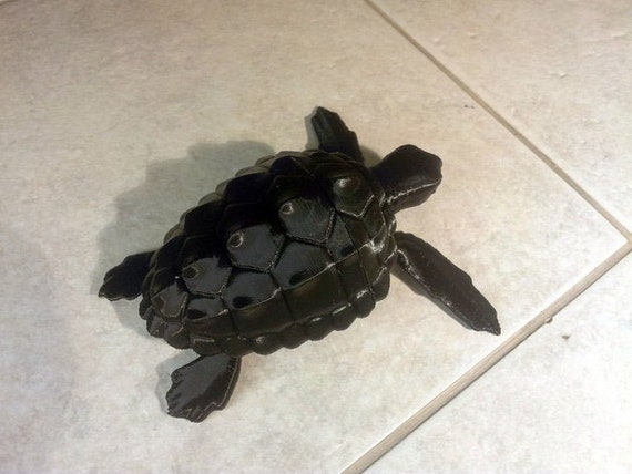 Loggerhead Sea Turtle poseable. STL File for 3D Printing | Etsy