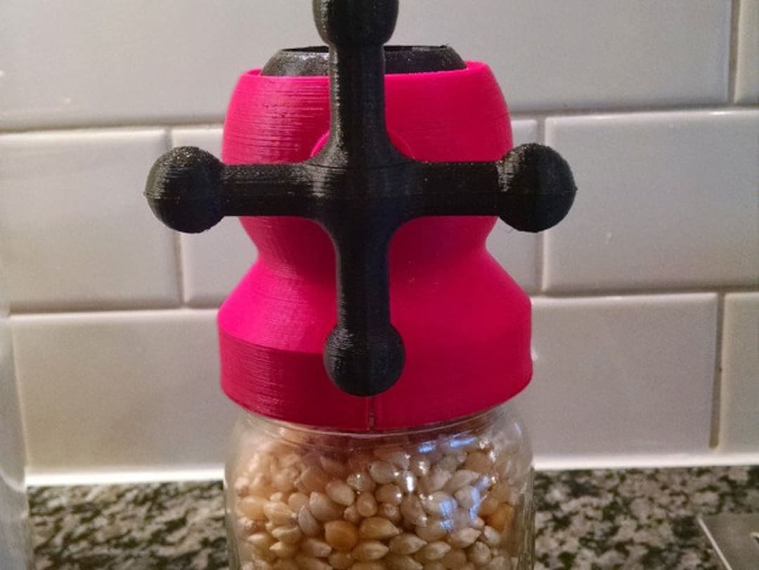 Mason Jar Dispenser. STL File for 3D Printing - Digital Download. - Etsy