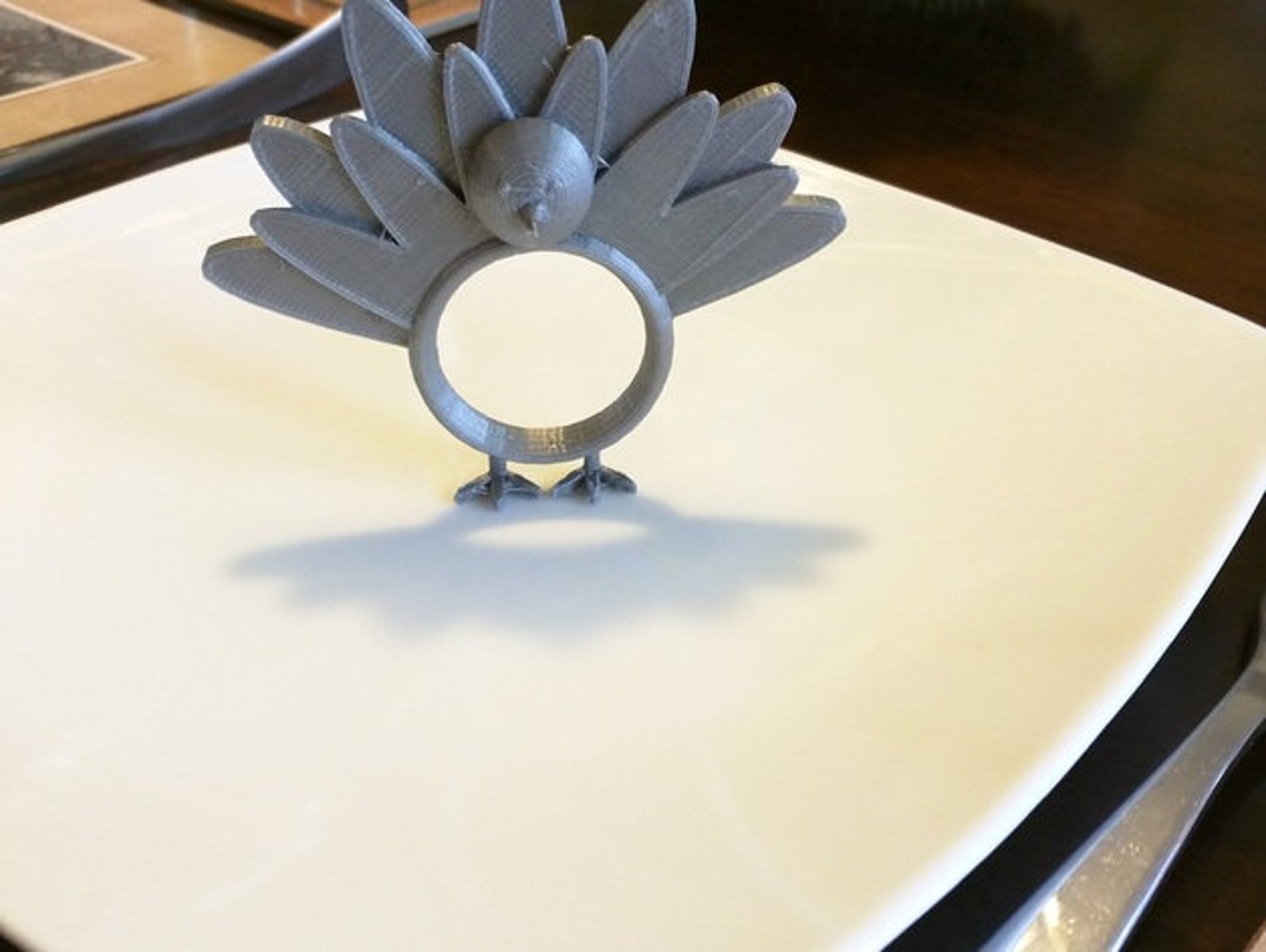 Turkey Napkin Ring. STL File for 3D Printing - Digital Download. - Etsy