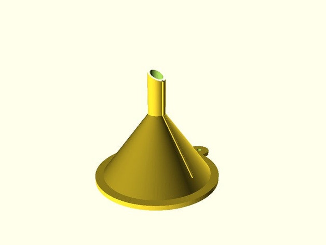 Parametric Funnel. STL File for 3D Printing Digital - Etsy