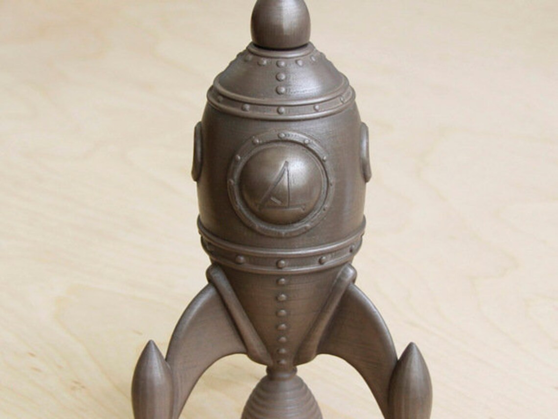 Create Official Rocket Ship. STL File for 3D Printing - Etsy