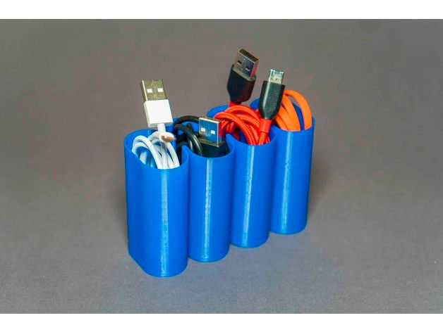 Cable Organizer Vase Mode. STL File for 3D Printing - Digital Download ...