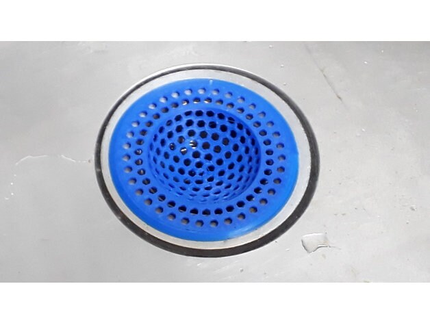 Customizable Geodesic Kitchen Sink Drain Strainer. STL File for 3D ...