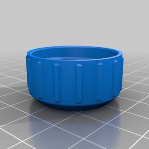 3d Printable Bottle and Screw Cap. STL File for 3D Printing - Digital ...