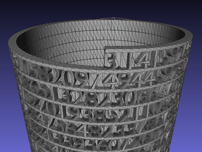 Tower of Pi. STL File for 3D Printing Digital Download. - Etsy