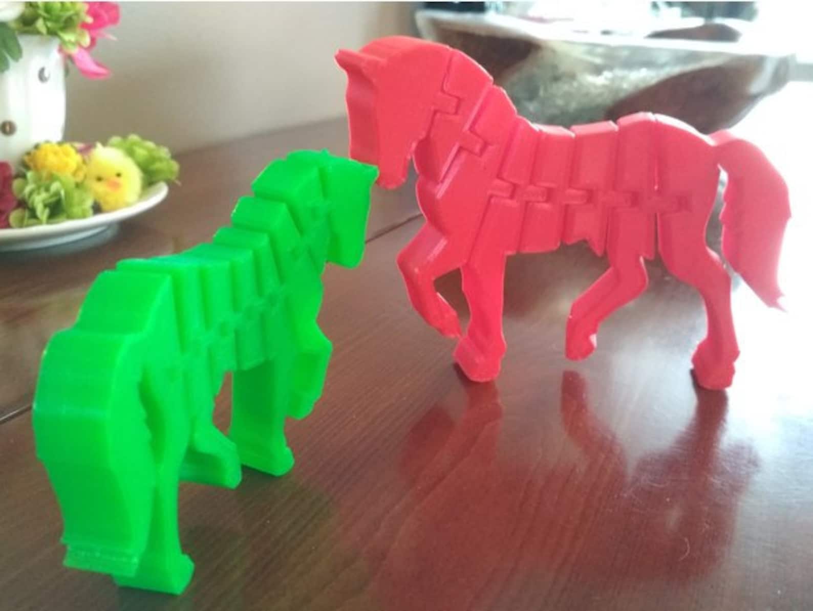Flexi-Horse. 3d toy. STL File for 3D Printing Digital | Etsy