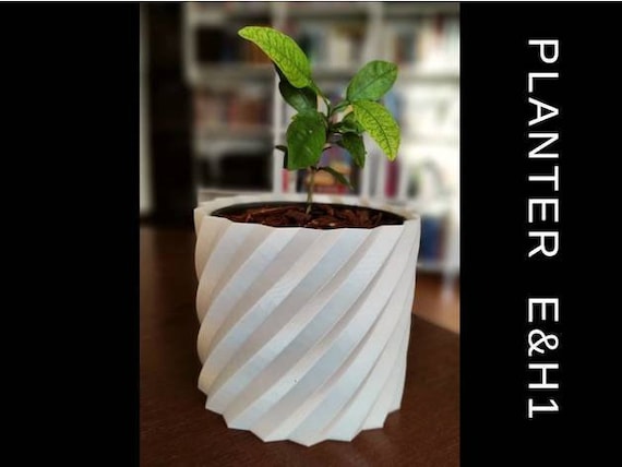Planter/pot/vase four sizes. STL File for 3D Printing | Etsy