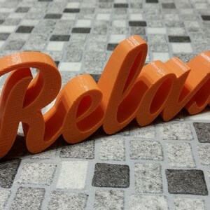 Relax Decor. STL File for 3D Printing Digital Download. | Etsy